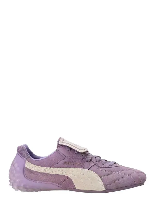 FENTY BEAUTY Avanti Quilted Leather Sneakers - Purple