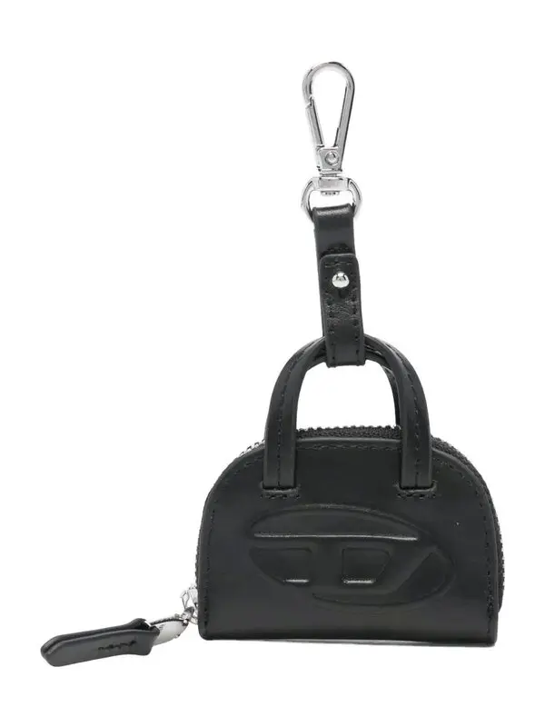 DIESEL® 1dr Dome Logo Charm - Black