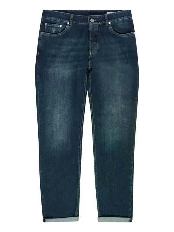 Brunello Cucinelli Five-pocket Jeans - Blue