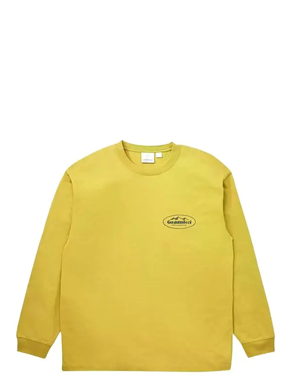 Gramicci Mountaineering Long-sleeve T-shirt - Yellow