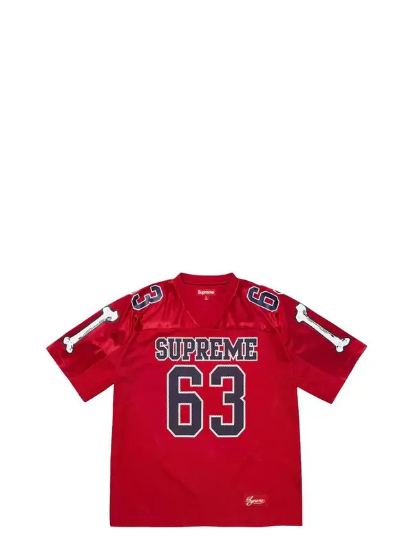 Supreme Stadium Bones Football T-shirt - Red