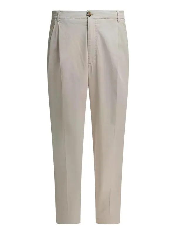 Brunello Cucinelli Pleated Trousers - Neutrals