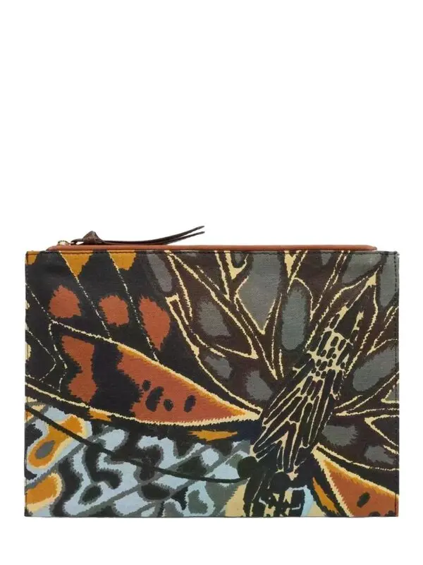 INOUI EDITIONS Printed Clutch - Grey