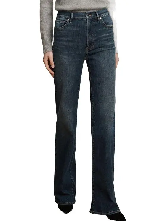Veronica Beard Crosbie High-waist Wide-leg Jeans - City Lights
