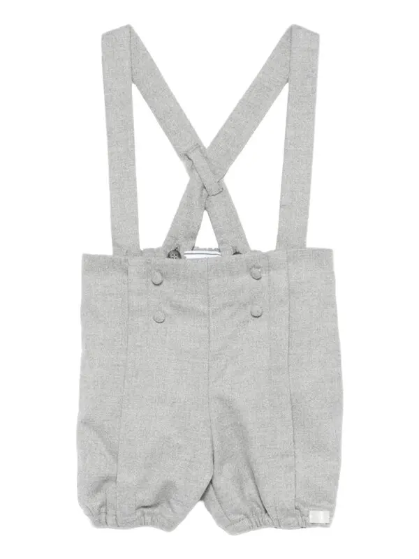 TARTINE ET CHOCOLAT Pants With Suspenders - Grey