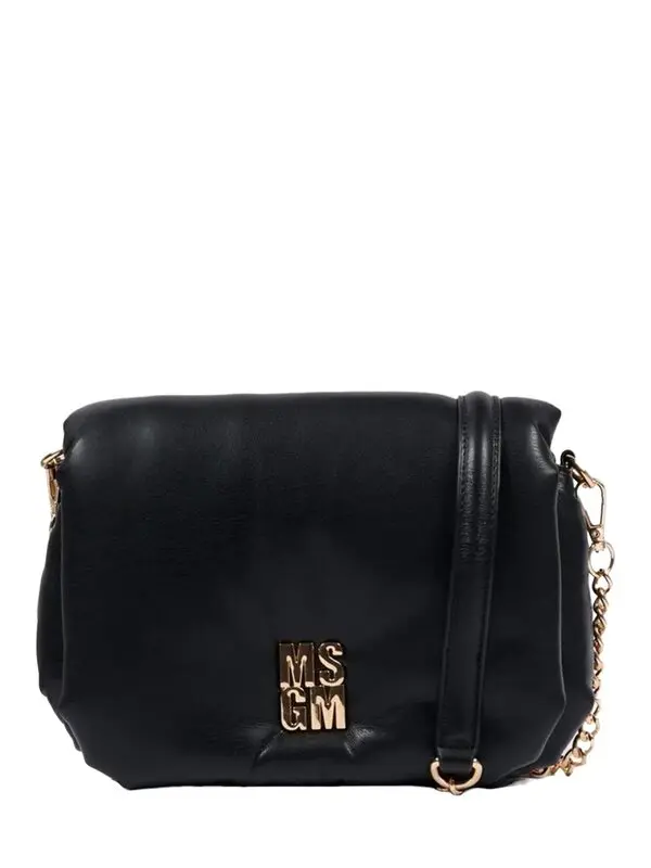 MSGM Eco-leather Bag - Black