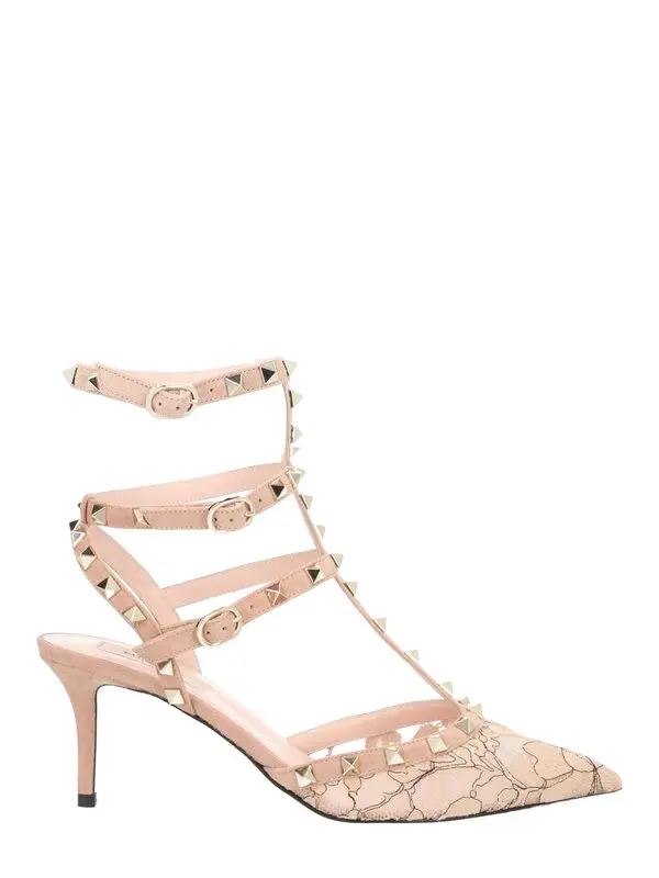 Valentino Garavani Rockstud Pumps - Nude