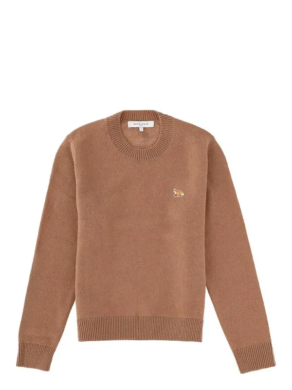 Maison Kitsuné Baby Fox Sweater - Brown