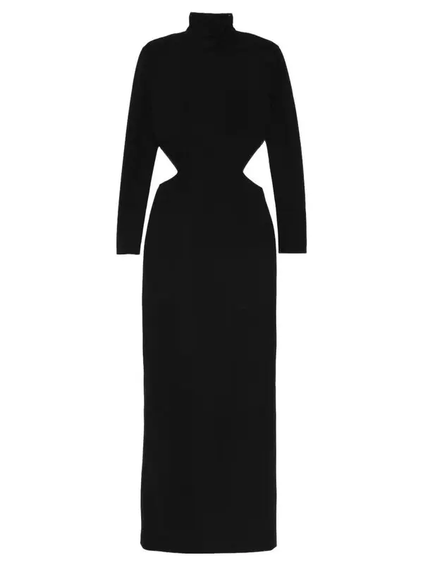 Solace London Wilma Maxi Dress - Black