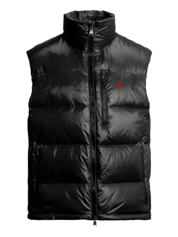 Polo Ralph Lauren Zipped Sleeveless Gilet - Black