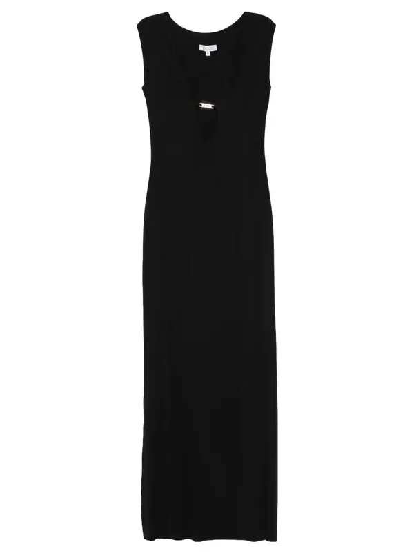 AXEL 113 Gaia Maxi Dress - Black