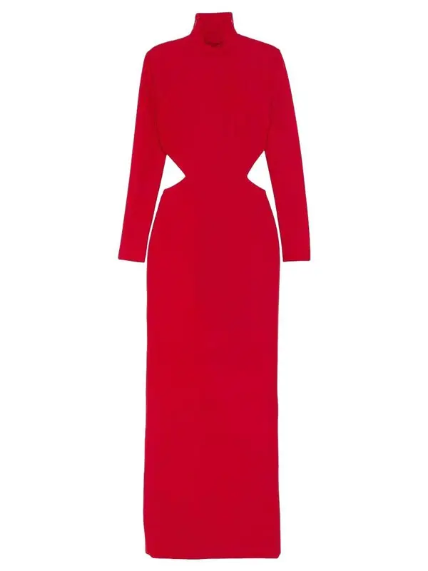 Solace London Wilma Maxi Dress - Red
