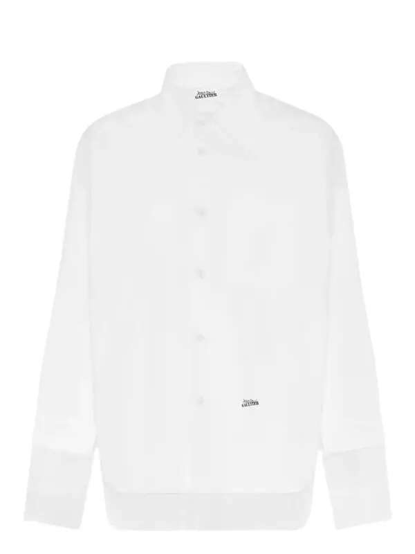 Jean Paul Gaultier Buttoned Petit Grand Shirt - White