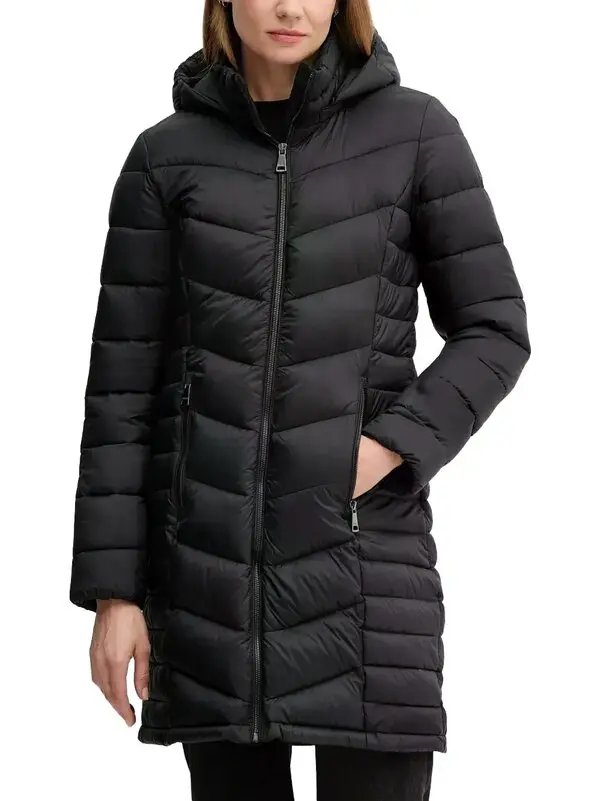 Dkny Hooded Padded All-in-one - Black