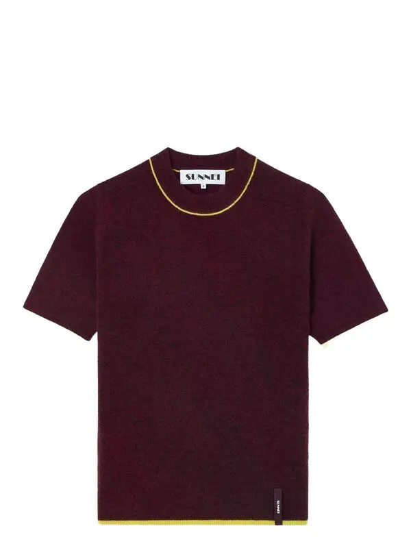 Sunnei Short-sleeve T-shirt - Purple