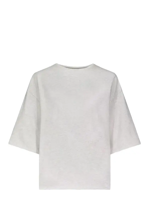 Loulou De Saison Drop-shoulder T-shirt - Grey