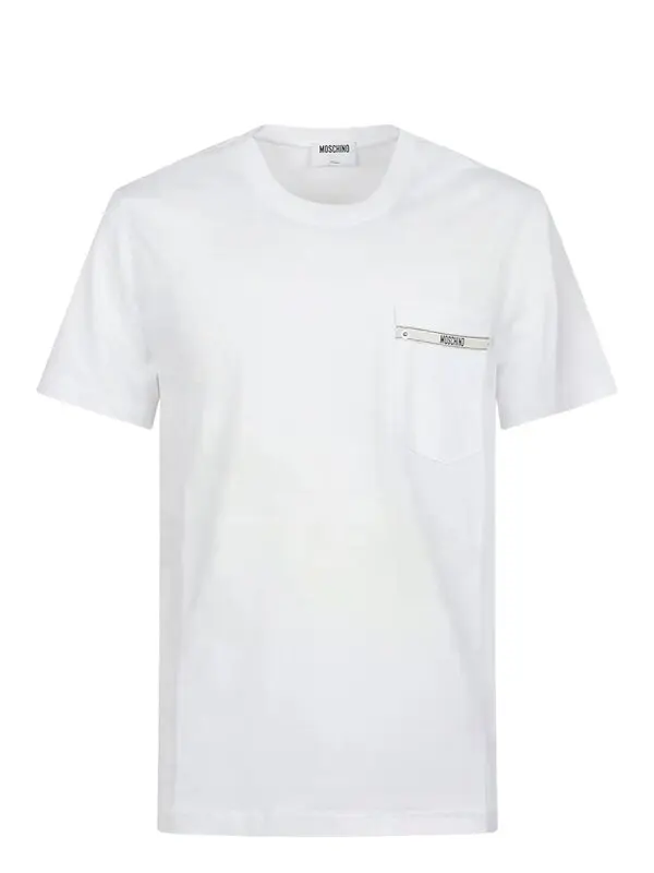 Moschino Pocket Crew-neck T-shirt - White