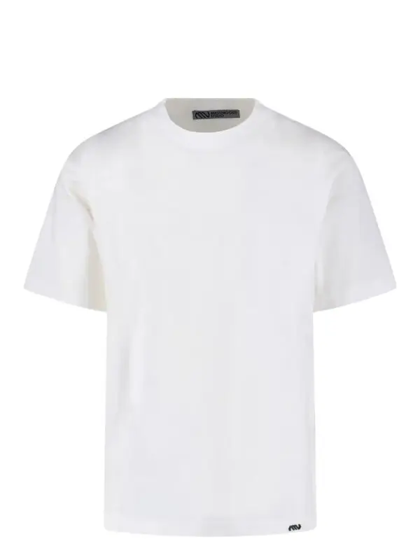 MASSIMO OSTI STUDIO Logo-detail T-shirt - White