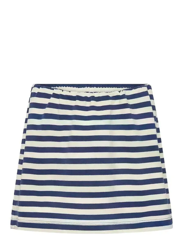 Posse Haisley Striped Mini Skirt - Blue