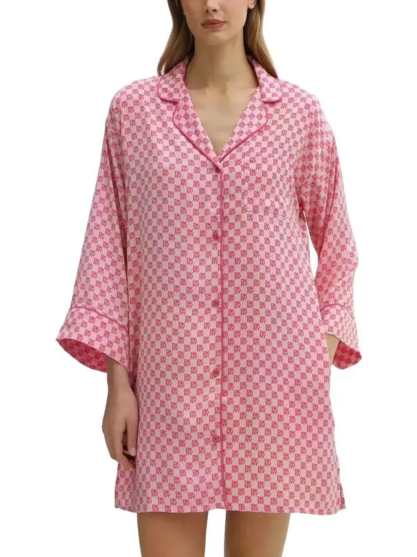 Dkny Patterned Nightdress - Pink