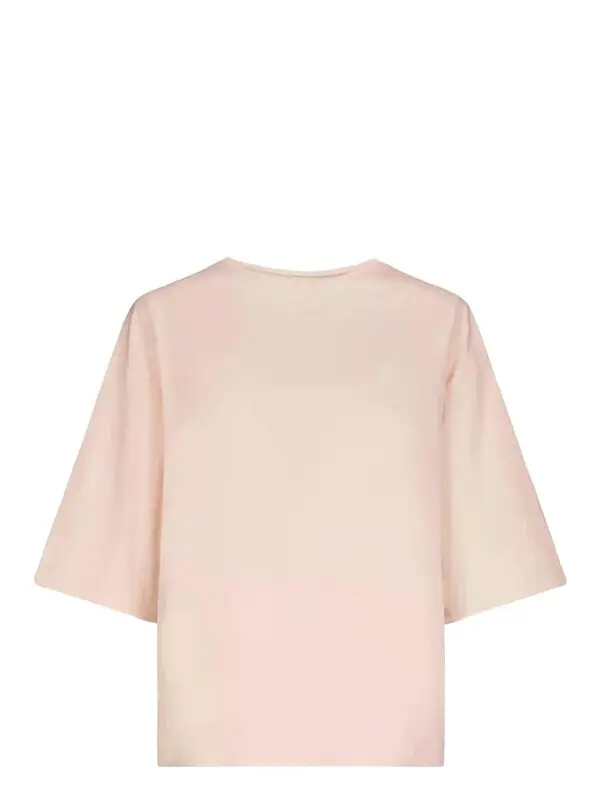Loulou De Saison Drop-shoulder T-shirt - Neutrals