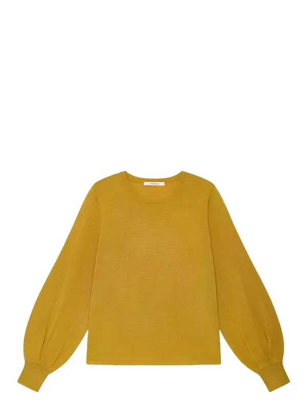 Malìparmi Balloon-sleeve Sweater - Yellow