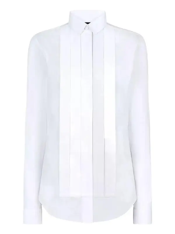 TOM FORD Pleated Shirt - White