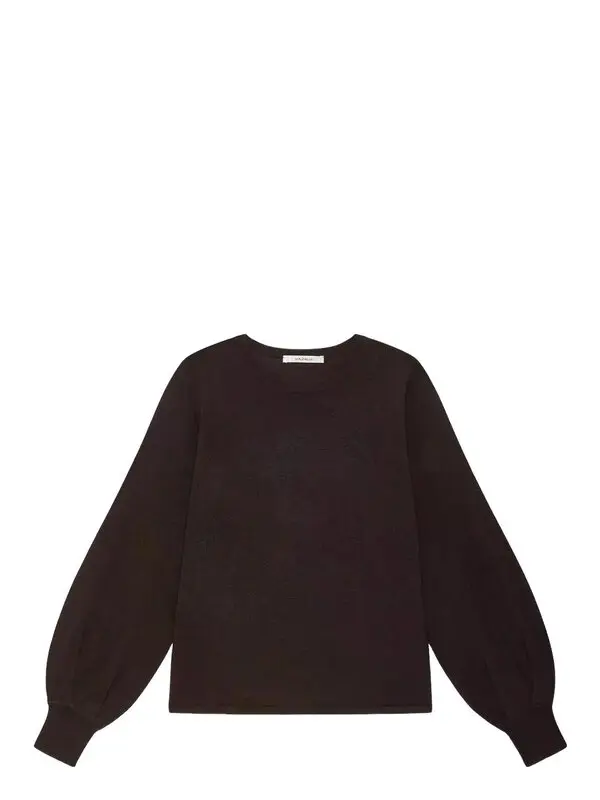 Malìparmi Balloon-sleeve Sweater - Brown