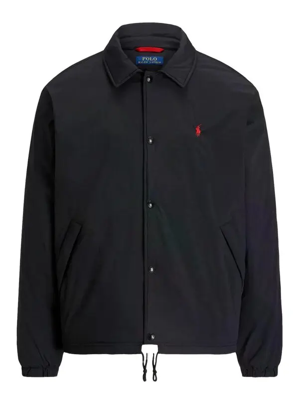 Ralph Lauren Logo-embroidered Jacket - Black