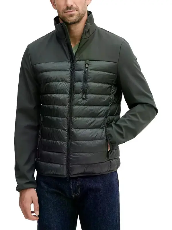 Geox Spherica Zip Quilted Jacket - Green