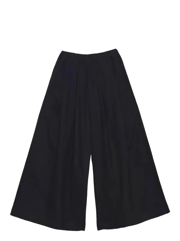 BASERANGE Avi Silk Trousers - Black