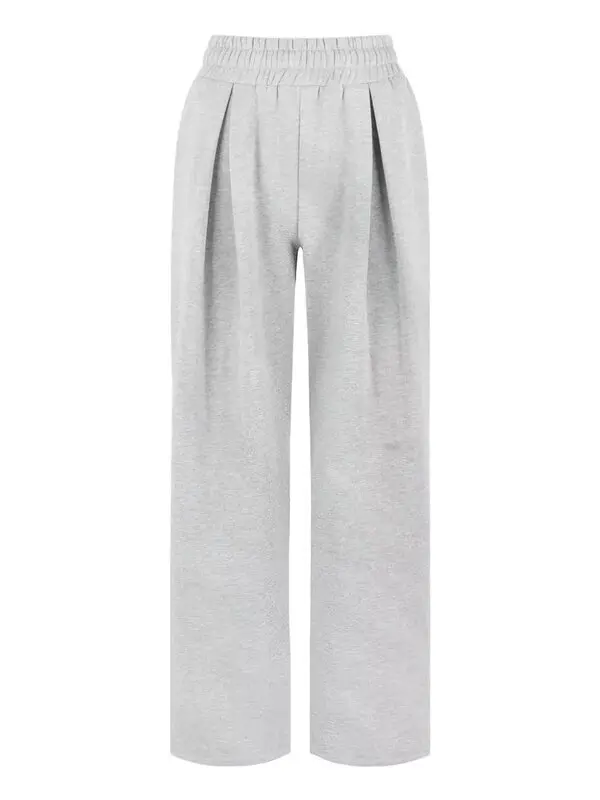 Manière De Voir Pleated Track Pants - Grey