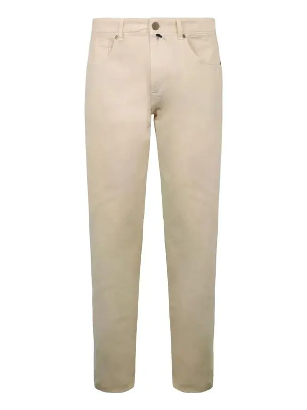 SLOWEAR Five-pocket Cotton Trousers - Neutrals