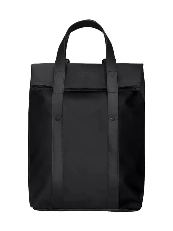 Rains Mini Tote Backpack - Black