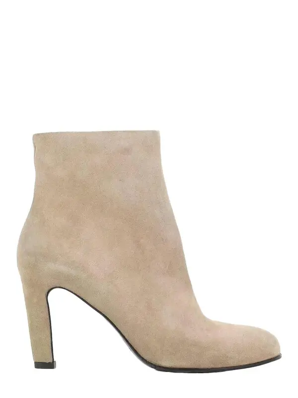 DEL CARLO Zip Ankle Boots - Neutrals