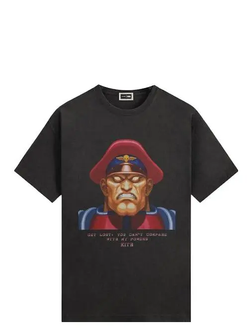 Kith X Capcom M. Bison Vintage Tee Shirt - Black