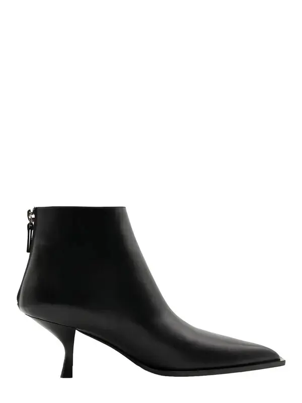 THE ROW Coco Ankle Boots - Black