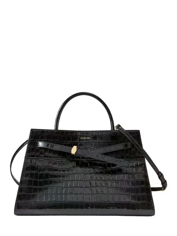 Veronica Beard Embossed Tote Bag - Black