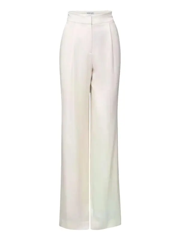 Veronica Beard Robinne Pleated Trousers - Neutrals
