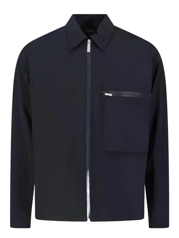 Herno Zip-pocket Shirt Jacket - Black