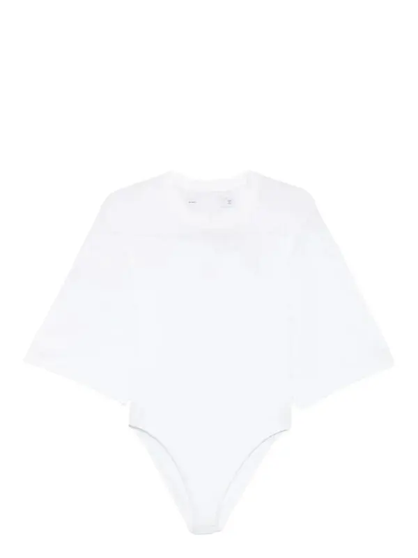 B1ARCHIVE Wide-sleeve T-shirt Bodysuit - White