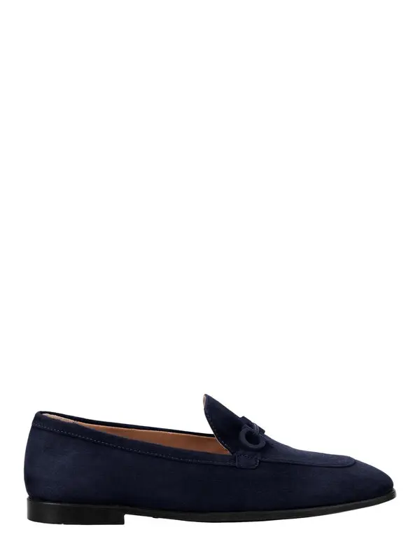 FERRAGAMO Gancini Loafer - Blue