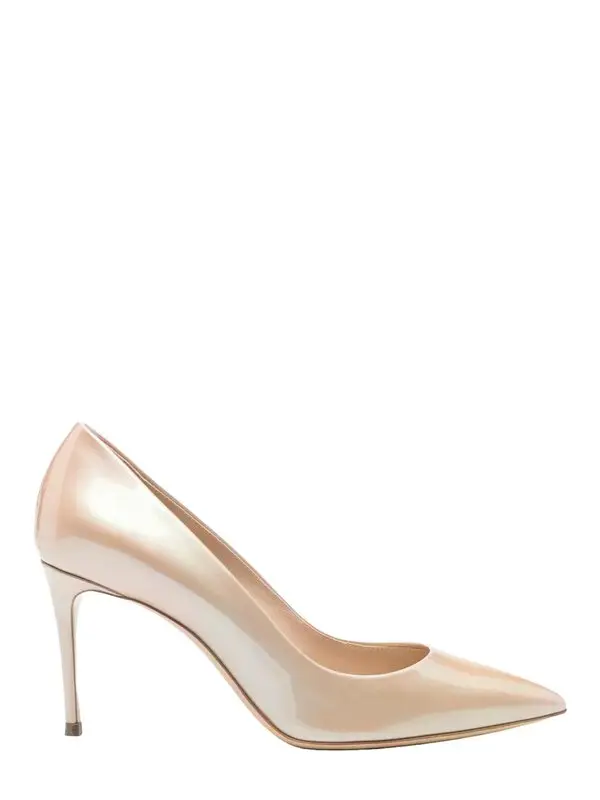Casadei 80mm Pointed Pumps - Pink