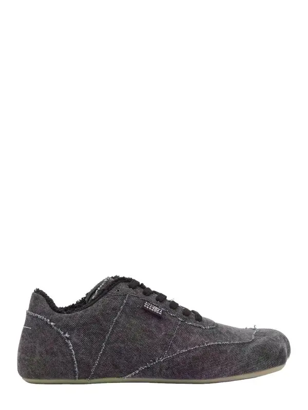 MAISON MARGIELA Frayed-trim Sneakers - Grey