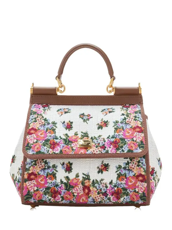 Dolce & Gabbana Re-edition 2000's Sicily Floral Bag - Multi