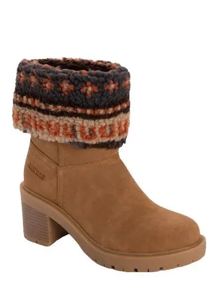 MUK LUKS Londyn Bootie - Dark Tan
