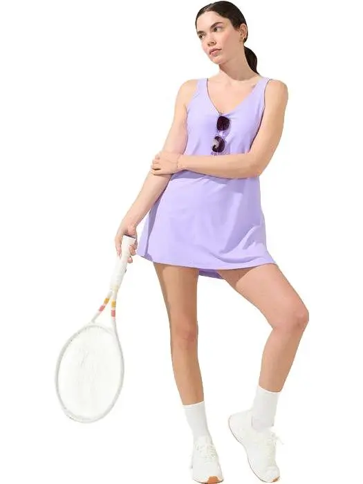 BOBBE ACTIVE Breakpoint A-line Tennis Dress - Lilac