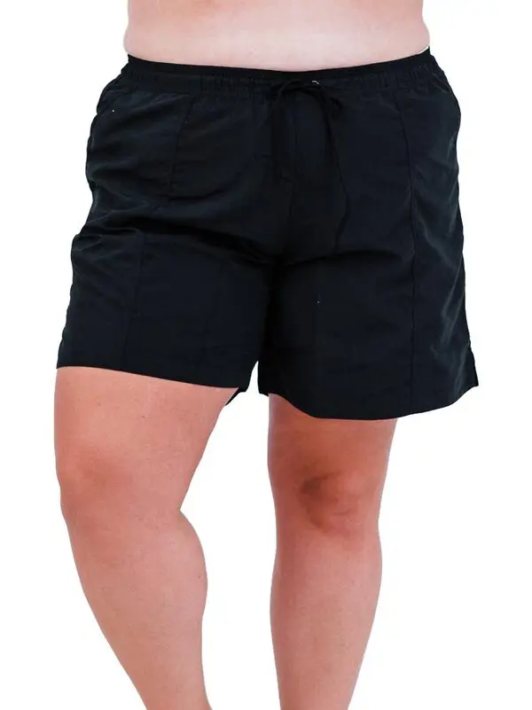 CALYPSA 7" Board Shorts - Black
