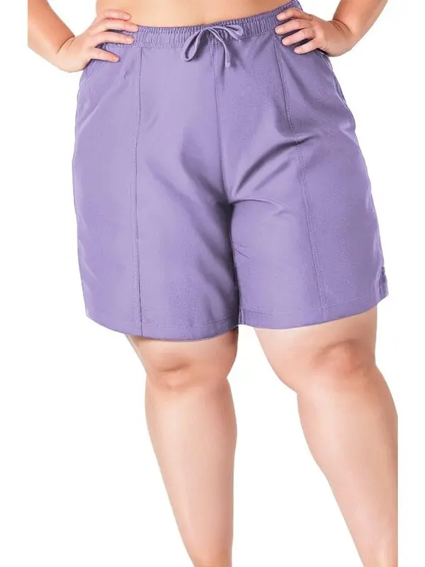 CALYPSA 7" Board Shorts - Lavender