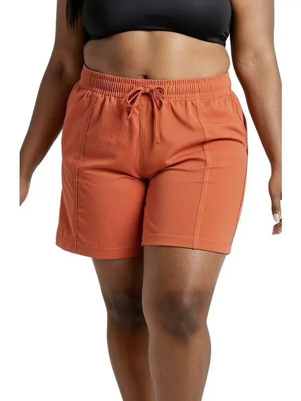 CALYPSA 7" Board Shorts - Rust
